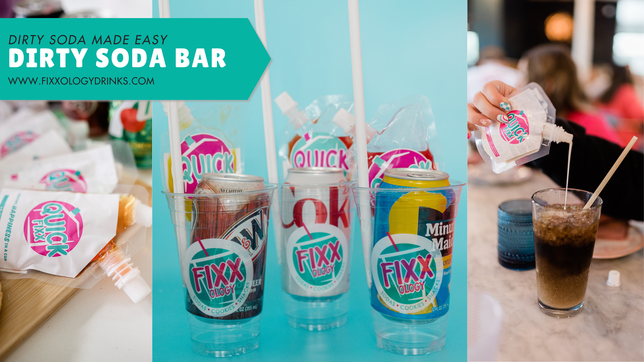 QuickFIXX for Catering & Events | Dirty Soda Made Easy – Fixxology