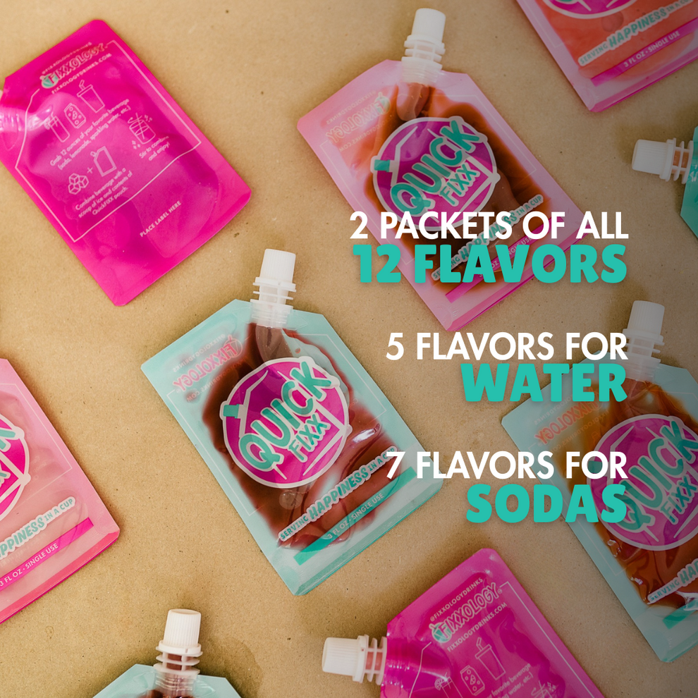 Dirty Soda Packets | QuickFIXX by Fixxology